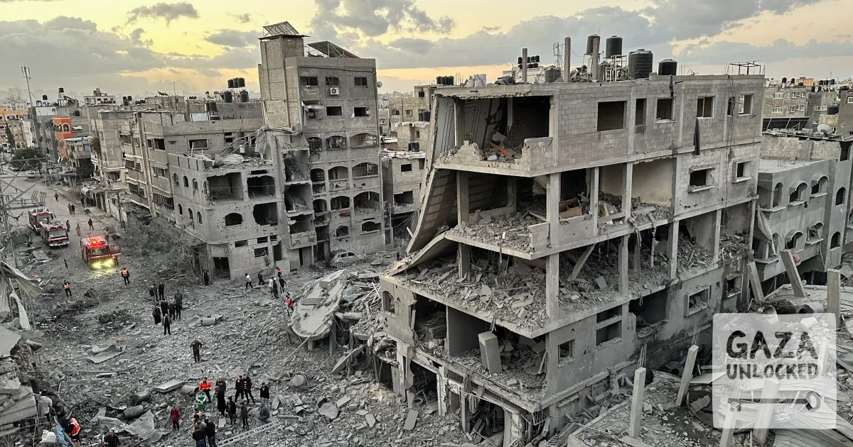 Weekly Gaza Update, October 17 | Gaza Unlocked